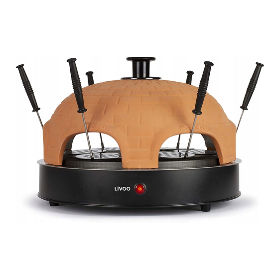 LIVOO PIZZA PARTY DOC226 INSTRUCTION MANUAL Pdf Download | ManualsLib