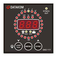 DATAKOM DKG-117 USER MANUAL Pdf Download | ManualsLib