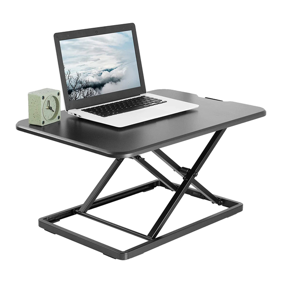 VIVO RISER DESK-V001J INSTRUCTION MANUAL Pdf Download | ManualsLib