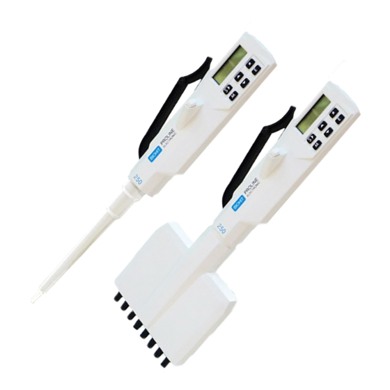 BIOHIT PROLINE 710520 INSTRUCTION MANUAL Pdf Download | ManualsLib