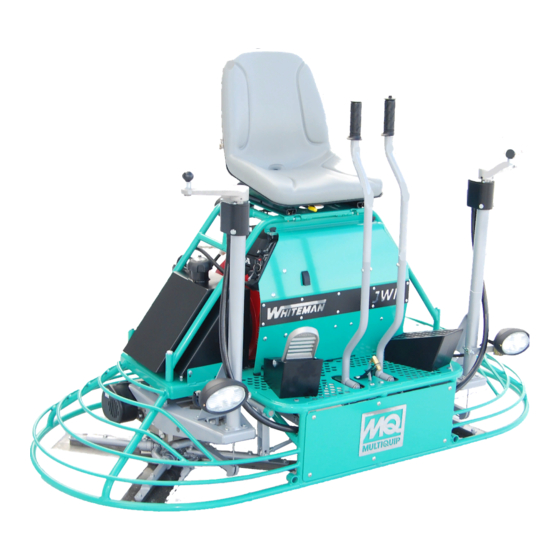 MULTIQUIP WHITEMAN SERIES OPERATION MANUAL Pdf Download | ManualsLib