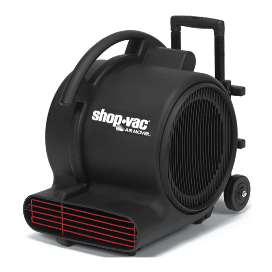 SHOP-VAC AIR MOVER AM SERIES USER MANUAL Pdf Download | ManualsLib