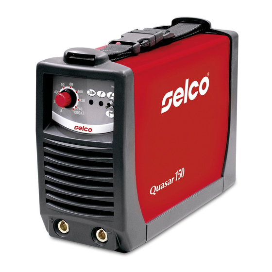 SELCO QUASAR 150 INSTRUCTION MANUAL Pdf Download | ManualsLib