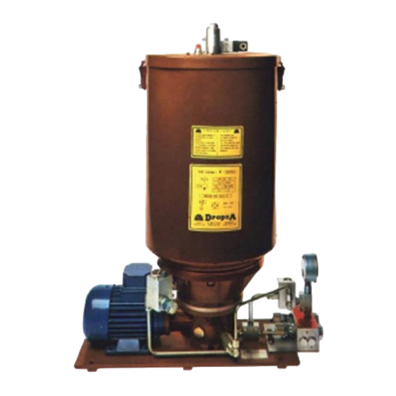 DROPSA 999 SERIES USER AND MAINTENANCE MANUAL Pdf Download | ManualsLib