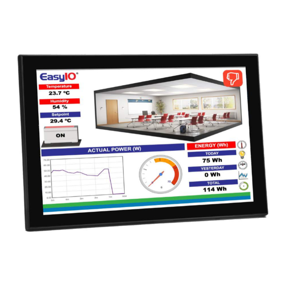 EASYIO SYSTEMVIEW10 MANUAL Pdf Download | ManualsLib