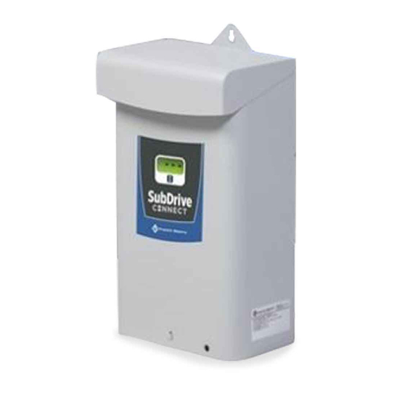 FRANKLIN ELECTRIC SUBDRIVE CONNECT SERIES INSTALLATION AND OPERATION ...