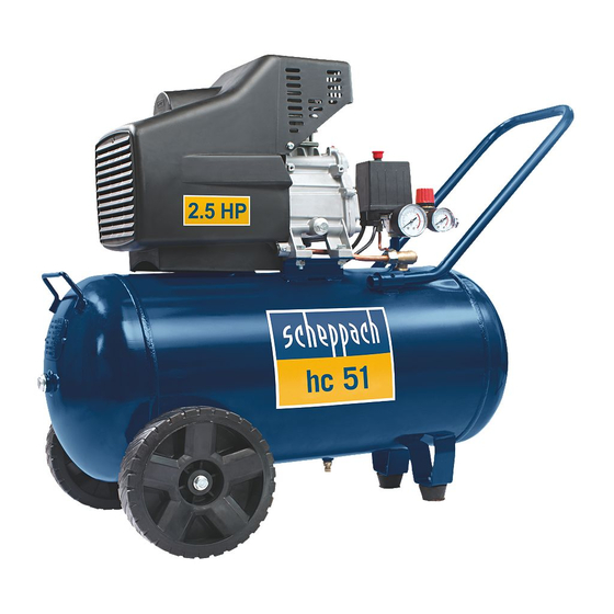 SCHEPPACH HC 51 TRANSLATION FROM THE ORIGINAL INSTRUCTION MANUAL Pdf ...