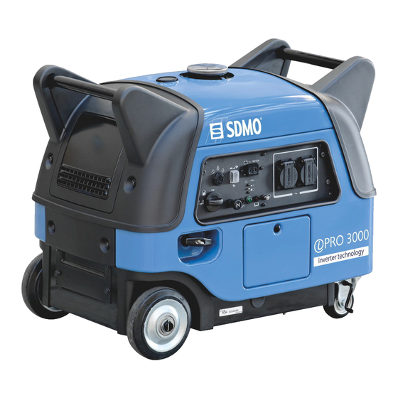 SDMO I-PRO 3000 SERIES INSTRUCTION AND MAINTENANCE MANUAL Pdf Download ...