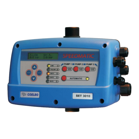 COELBO SPEEDMATIC SET SERIES INSTALLATION AND OPERATING INSTRUCTIONS ...
