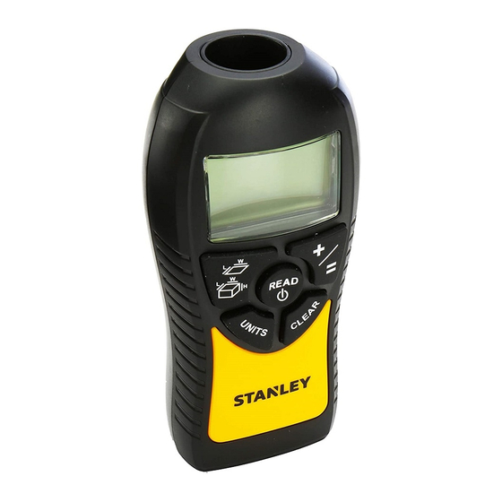 STANLEY INTELLIMEASURE 0-77-018 USER MANUAL Pdf Download | ManualsLib