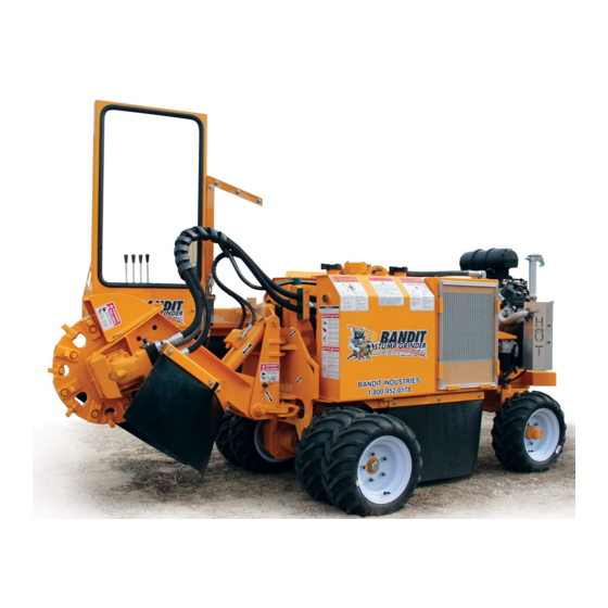 BRUSH BANDIT 2550 OPERATING & PARTS MANUAL Pdf Download | ManualsLib