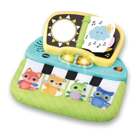 VTECH SUNSHINE DAYS TUMMY TIME PIANO INSTRUCTION MANUAL Pdf Download ...