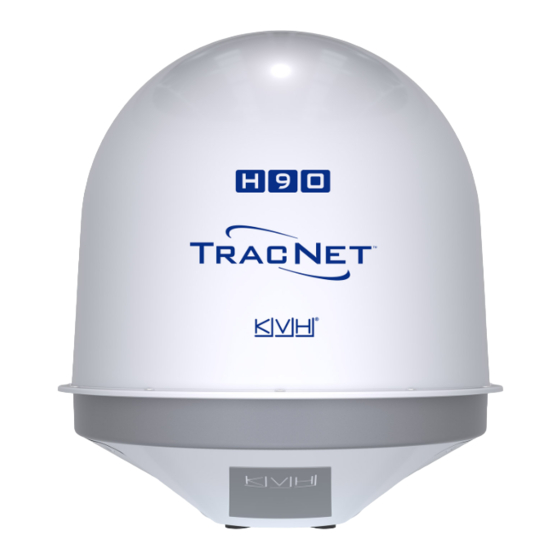 KVH INDUSTRIES TRACNET H90 INSTALLATION MANUAL Pdf Download | ManualsLib