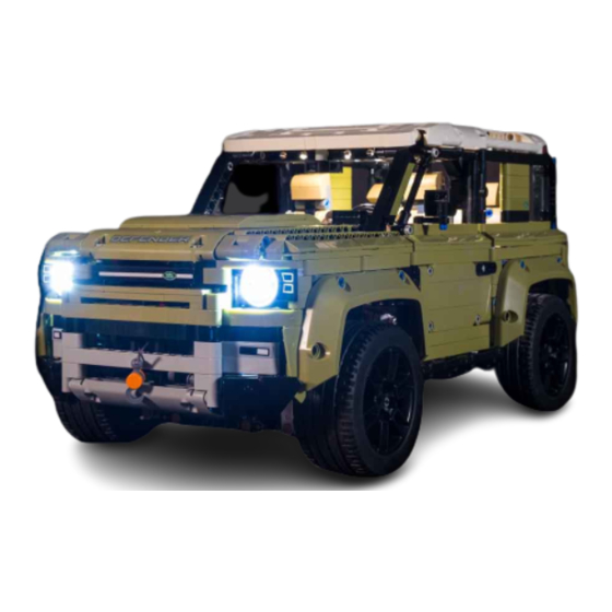 GLOW BRICKS LAND ROVER DEFENDER LEGO 42110 INSTALLATION MANUAL Pdf ...