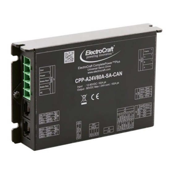 ELECTROCRAFT COMPLETEPOWER PLUS CPP-A24V80A-SA-CAN USER MANUAL Pdf ...