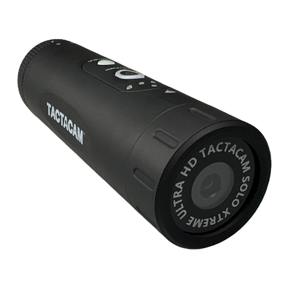 TACTACAM SOLO XTREME INSTRUCTION MANUAL Pdf Download | ManualsLib