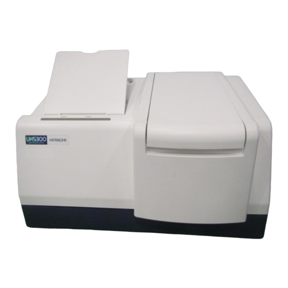 HITACHI UH5300 INSTRUCTION MANUAL Pdf Download | ManualsLib