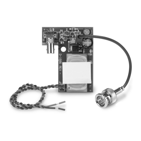 INTERLOGIX VT1101M-AC INSTALLATION & OPERATION INSTRUCTIONS Pdf ...