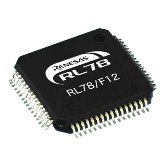 RENESAS RL78/F24 USER MANUAL Pdf Download | ManualsLib