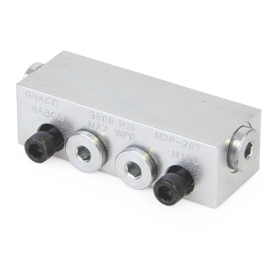 GRACO TRABON MD SERIES INSTRUCTIONS MANUAL Pdf Download | ManualsLib