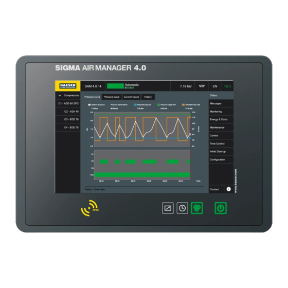 KAESER SIGMA AIR MANAGER 4.0 MANUAL Pdf Download | ManualsLib