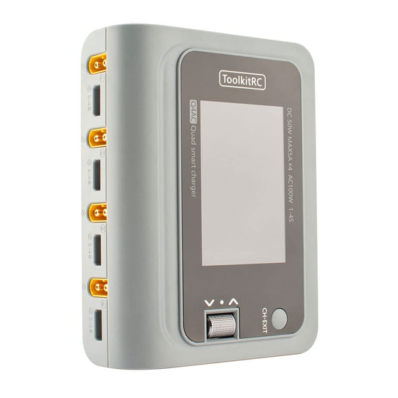 TOOLKITRC Q4AC MANUAL Pdf Download | ManualsLib