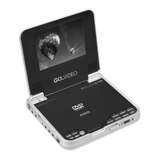 GOVIDEO DP5040 PORTABLE DVD PLAYER USER MANUAL | ManualsLib