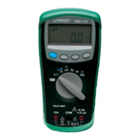 Greenlee DM-110 Manuals | ManualsLib