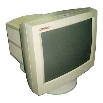 COMPAQ S710 MONITOR USER MANUAL | ManualsLib