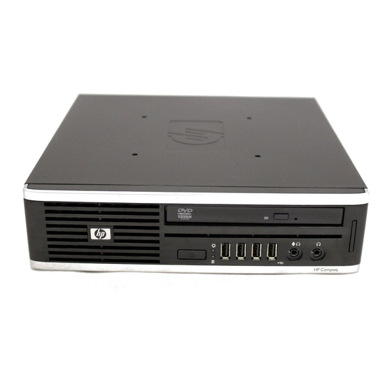 HP COMPAQ 6000 DESKTOP INSTALL MANUAL | ManualsLib