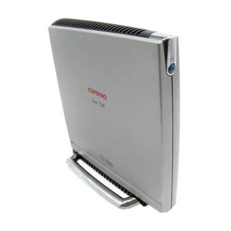 COMPAQ EVO T20 SERVER TROUBLESHOOTING MANUAL | ManualsLib