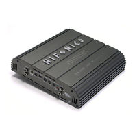 Hifonics Nemesis NX440 Manuals | ManualsLib