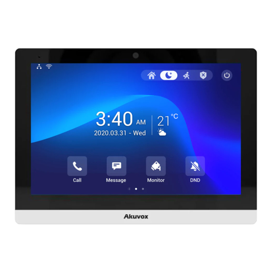 AKUVOX C319 SERIES QUICK MANUAL Pdf Download | ManualsLib