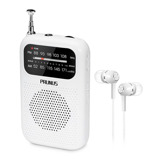 PRUNUS J-777 USER MANUAL Pdf Download | ManualsLib