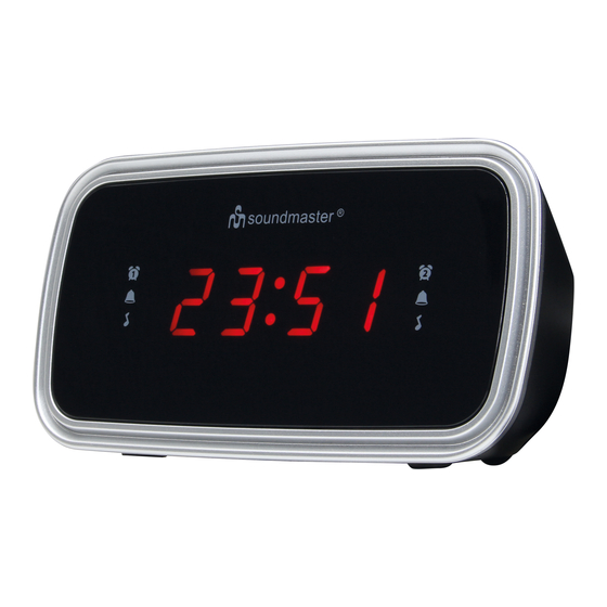 SOUNDMASTER UR106 MANUAL Pdf Download | ManualsLib