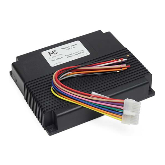 TOUCHTRONICS POWERTOUCH P1000 SERIES SERVICE MANUAL Pdf Download ...