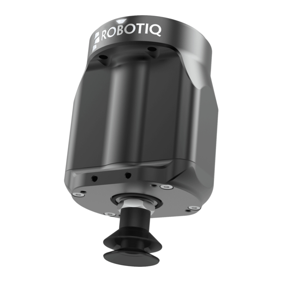 ROBOTIQ EPICK MANUAL Pdf Download | ManualsLib