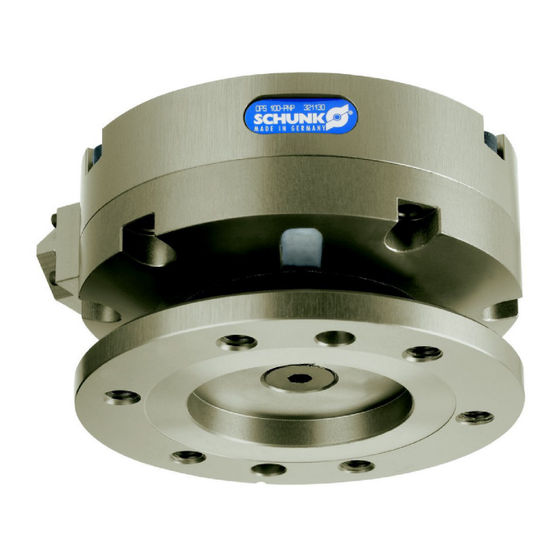 SCHUNK OPS 80 ASSEMBLY AND OPERATING MANUAL Pdf Download | ManualsLib