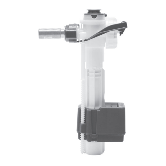 FLUIDMASTER FILL 747 3/8 INSTRUCTIONS MANUAL Pdf Download | ManualsLib