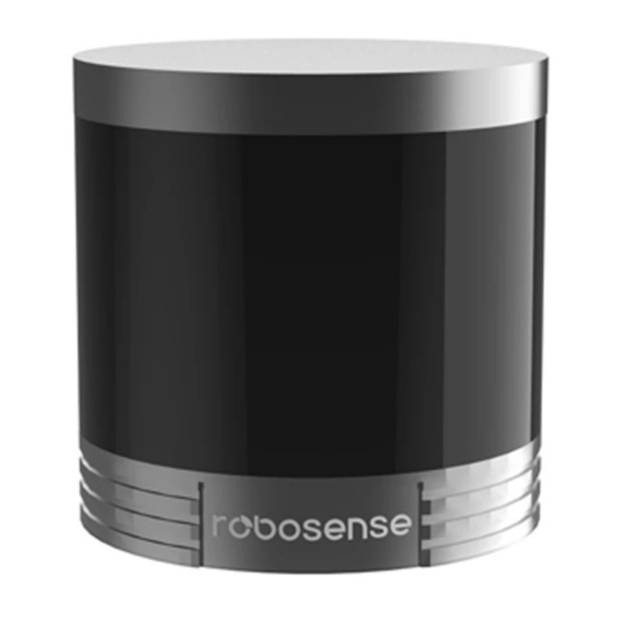 ROBOSENSE LIDAR RS-HELIOS-16P USER MANUAL Pdf Download | ManualsLib