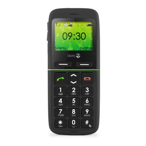 DORO PHONEEASY 345GSM MANUAL Pdf Download | ManualsLib