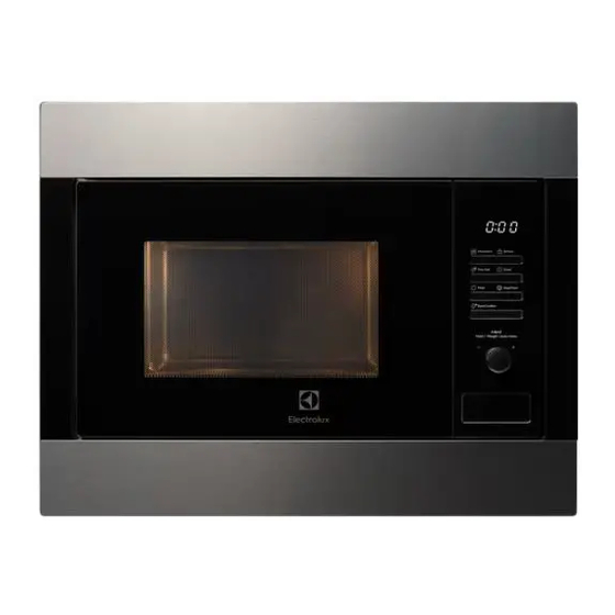 ELECTROLUX EMB2523DSE USER MANUAL Pdf Download | ManualsLib