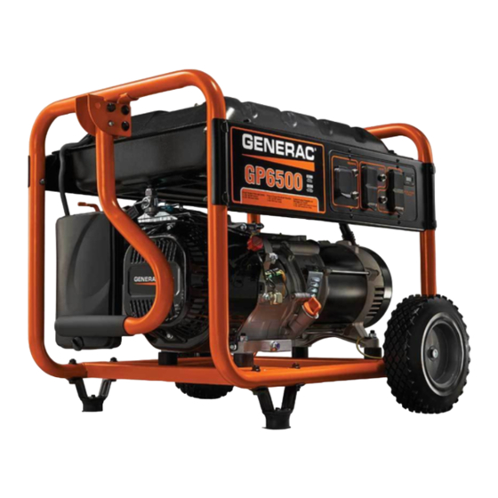 GENERAC POWER SYSTEMS GP SERIES OWNER'S MANUAL Pdf Download | ManualsLib