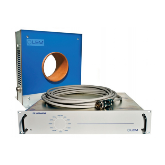LEM ITZ FLEX ULTRASTAB USER MANUAL Pdf Download | ManualsLib