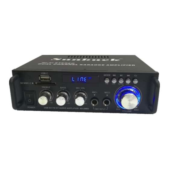 SUNBUCK AS-29BU USER MANUAL Pdf Download | ManualsLib