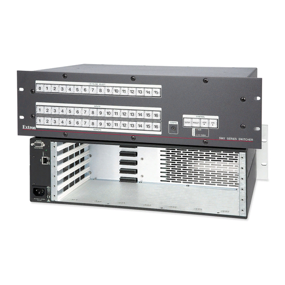 EXTRON ELECTRONICS SMX SERIES USER MANUAL Pdf Download | ManualsLib