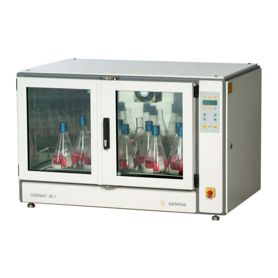 SARTORIUS STEDIM BIOTECH CERTOMAT BS-1 OPERATING MANUAL Pdf Download | ManualsLib