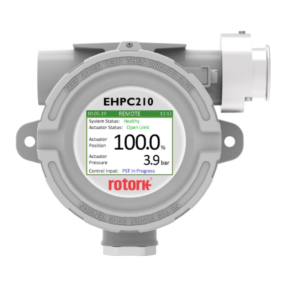 ROTORK BIFOLD EHPC210 FIRMWARE MANUAL Pdf Download | ManualsLib