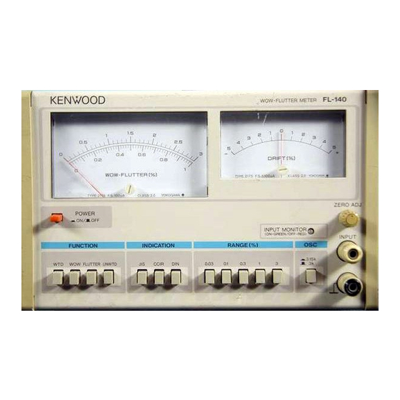 KENWOOD FL-140 INSTRUCTION MANUAL Pdf Download | ManualsLib