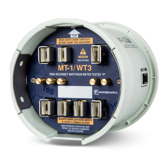 PROBEWELL MT-1/WT3 USER MANUAL Pdf Download | ManualsLib
